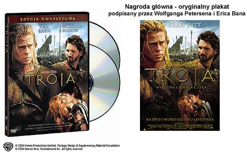 Troja - DVD - Konkurs - Filmweb
