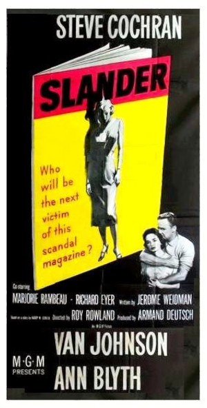 Slander (1956) - Filmweb